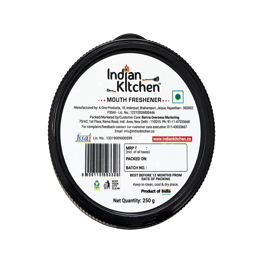 Indian Kitchen 5 In 1 Saunf |Plain Mix Saunf, Chandan Mix Saunf, Paan