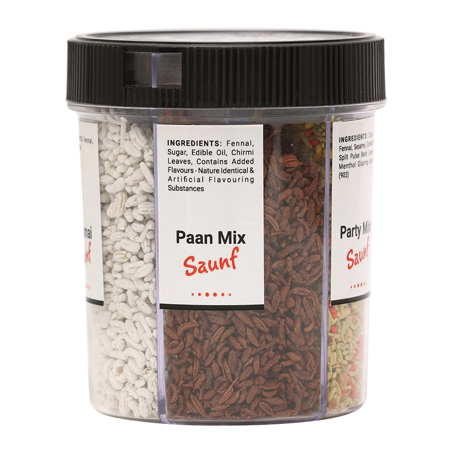 Indian Kitchen 5 In 1 Saunf |Plain Mix Saunf, Chandan Mix Saunf, Paan