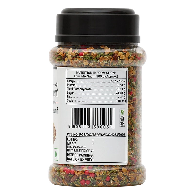 Unlock Exquisite Flavors: Indian Kitchen Khus Mix Saunf 170g Revealed