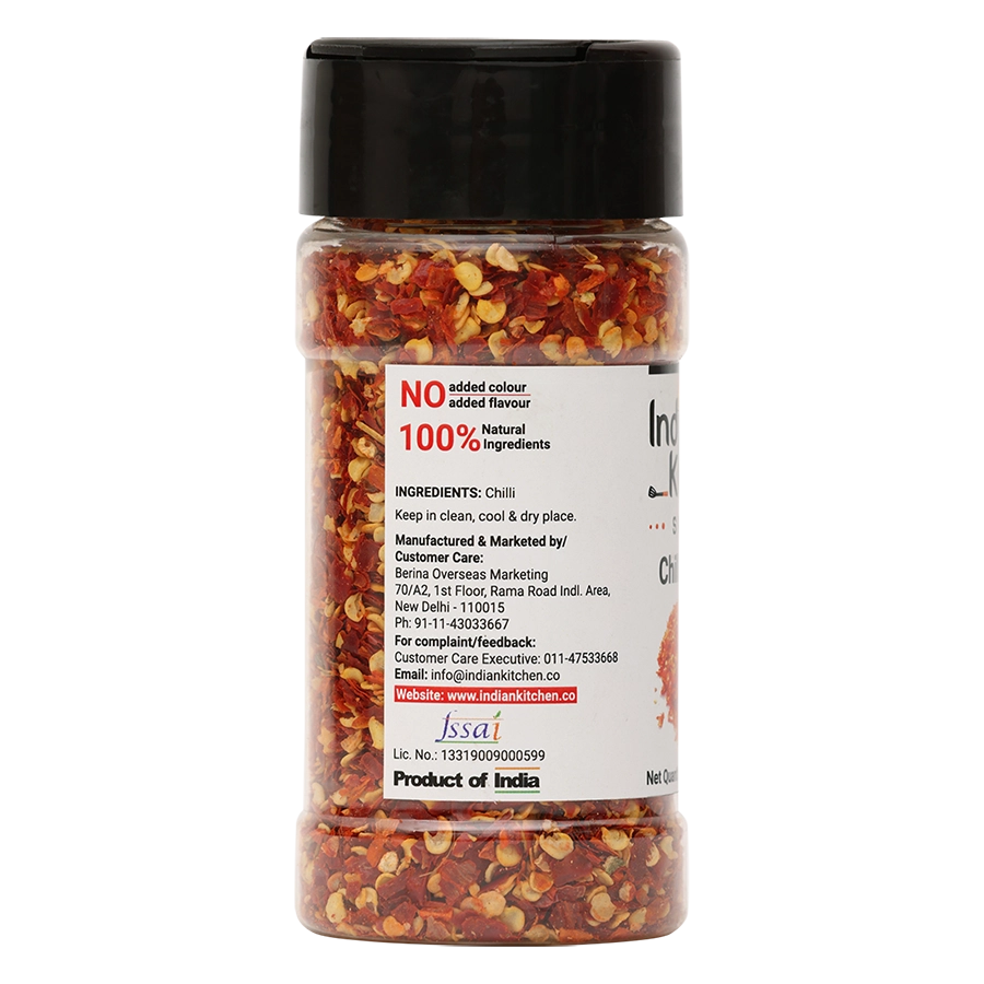 Indian Kitchen Chilli Flakes 40g (Pack of 2)