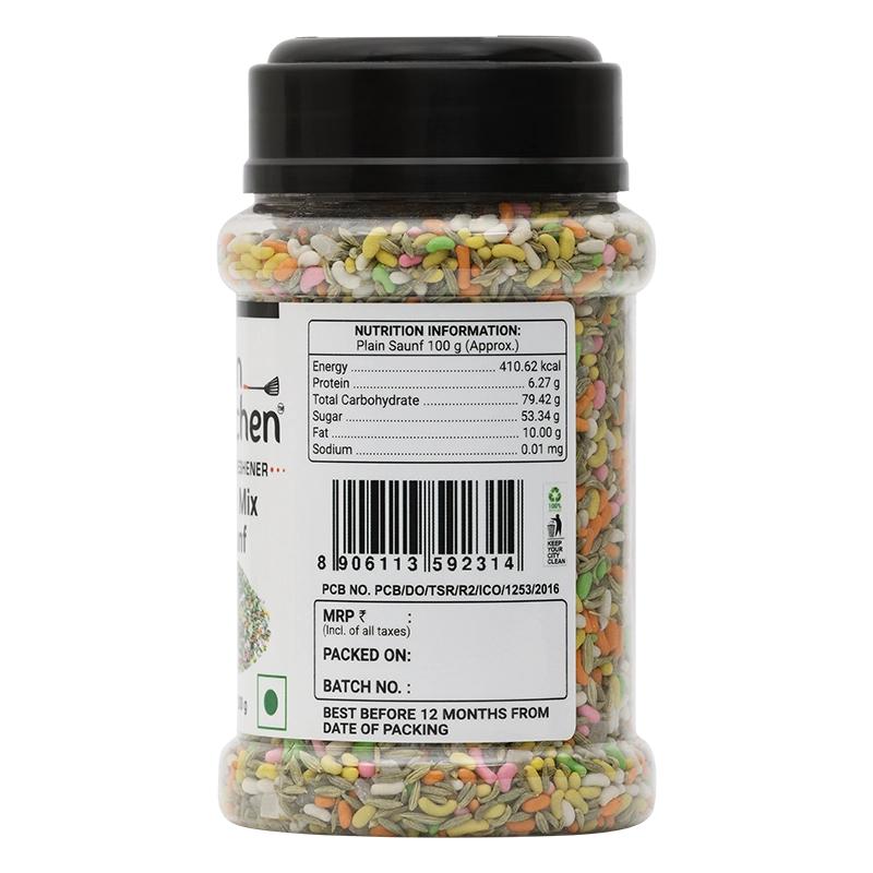 Unlock Flavor Delights: Indian Kitchen Plain Mix Saunf 200g Revealed!