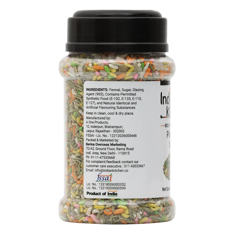 Unlock Flavor Delights: Indian Kitchen Plain Mix Saunf 200g Revealed!