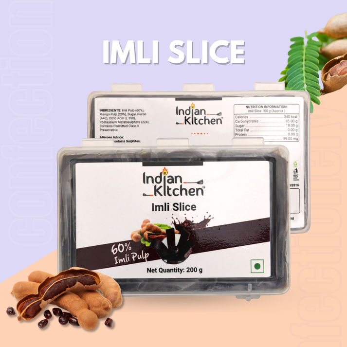 Indian Kitchen Imli Slice Bar 200g